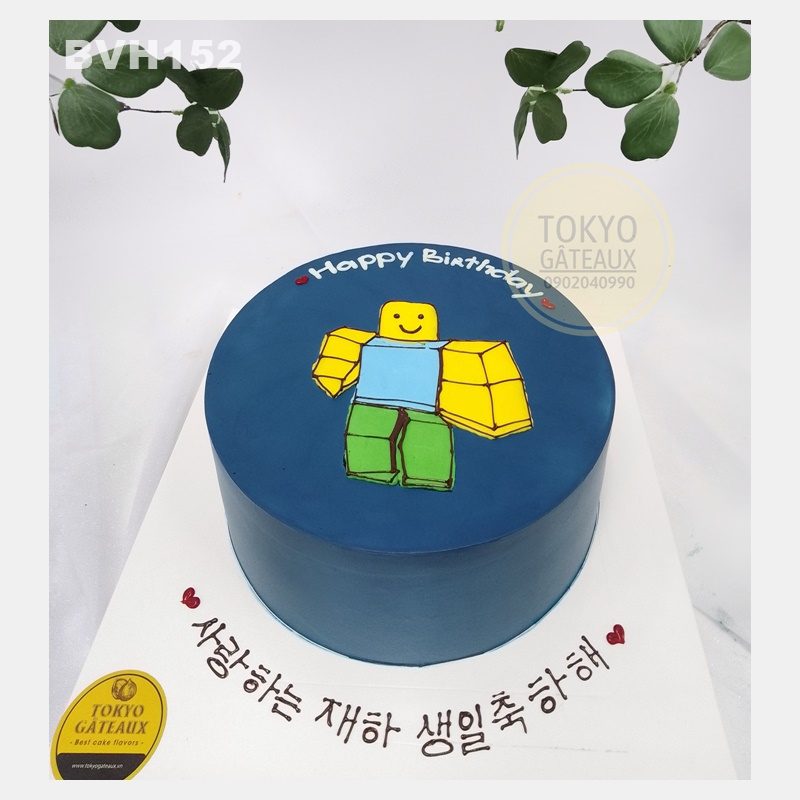 Bvh152 Bánh Sinh Nhật Vẽ Hình Roblox Sz18